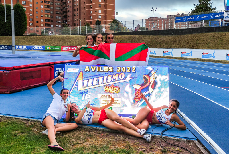 Alaine Aguerralde se proclama campeona de España sub16 en los 300m ...