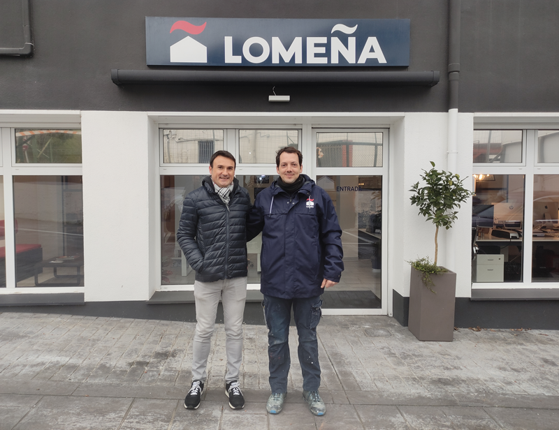 La empresa Irunesa LOMEÑA fachadas y pintura nuevo patrocinador ...